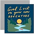Old English Co. New Adventure Good Luck Card - Leaving Wishes for Exam ...