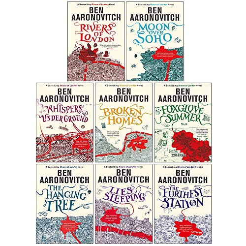 Ben Aaronovitch Rivers of London Series Collection 8 Books Set (Rivers ...