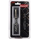 Reynolds Trimax Gold Liquid Gel Pen, Needle Tip (0.5mm), Blue Ink ...