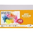 BRUSTRO Artists 25% Cotton Watercolour Paper, Cold Pressed, 200 GSM, A3 ...