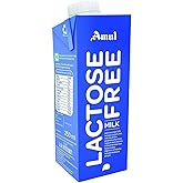 Amul Lactose Free Milk Liquid, 250Ml (Pack of 32) : Amazon.in: Books