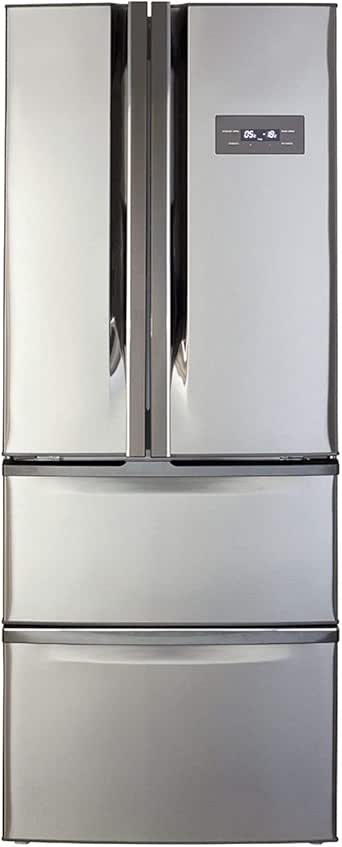 CDA PC84SC American Two Door Fridge with Frost Free Two Drawer Freezer ...