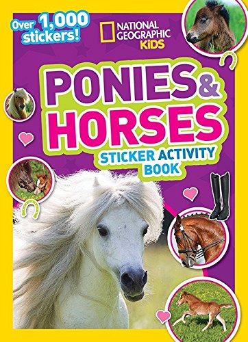 Buy National Geographic Kids Ponies and Horses Sticker Activity Book ...
