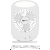 Bajaj Pygmy Go 178MM Mini Fan with LED Lighting | Rechargeable | USB ...