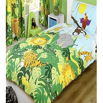 Jungle Bedding - Single Duvet: Amazon.co.uk: Kitchen & Home