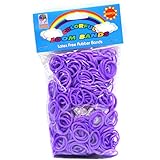 Loom Bandz - Rainbow Colours - Pink 600 Count : Amazon.co.uk: Toys & Games