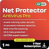 Net Protector Antivirus Pro 2025 - 1 PC, 2 Year (Email Delivery in 1 ...