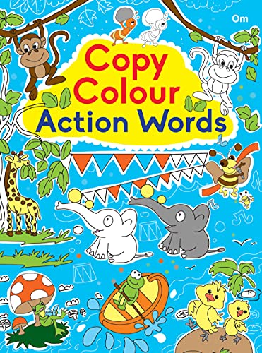 Buy Copy Colour Action Words Book Online at Low Prices in India | Copy ...