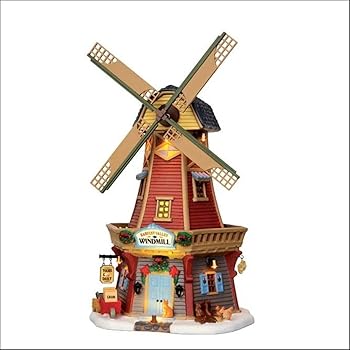 Lemax - Harvest Valley Windmill - 20cmx32cmx16cm - Beleuchtetes ...