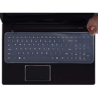 Gizga Essentials Universal Silicone Keyboard Protector Skin for 15.6 ...