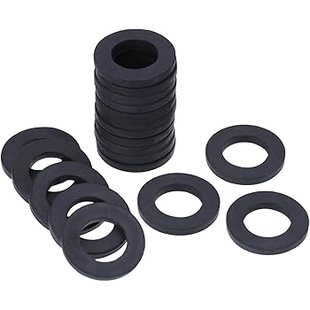 5 Shower Hose Rubber Washers Shower Head Flexible Pipe Bath Bathroom ...