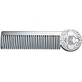 THE VINTAGE GROOMING CO. Death Grip Platinum Edition Mustache Comb for ...