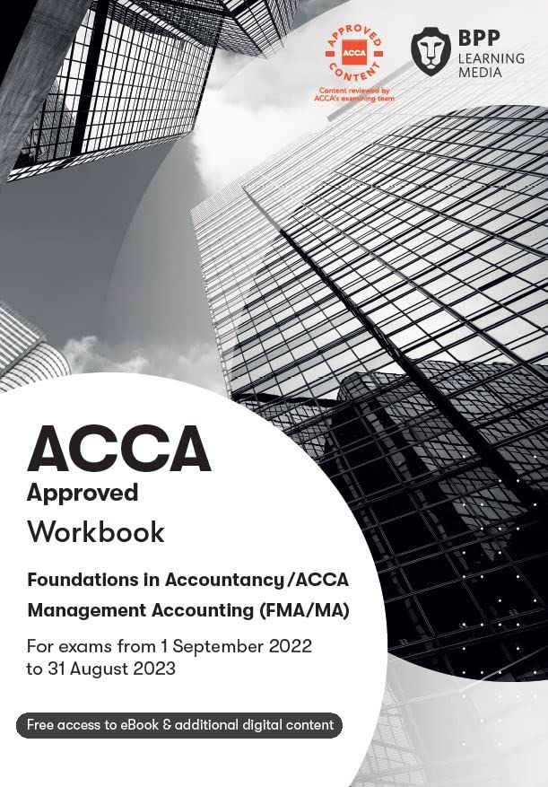 Buy FIA Foundations in Management Accounting FMA (ACCA F2): Workbook ...