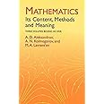 Dover Books on Mathematics: Mathematics: Its Content, Methods and ...