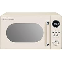 Russell Hobbs RHM1714CC 17 L 700 W Cream Digital Solo Microwave with 5 ...