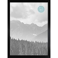 19X13 BLACK PHOTO PICTURE POSTER FRAME PREMIUM QUALITY : Amazon.co.uk ...