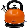 Electric Kettle 3 L, 2000 W, Stainless Steel Otter Controller (Orange ...