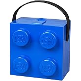 LEGO Lunch Box with 8 Knobs – Food-Grade, Dishwasher Safe, Versatile ...