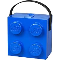 LEGO Lunch Box with 8 Knobs – Food-Grade, Dishwasher Safe, Versatile ...