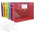 Ensemble de 6 chemises et pochette document plastique A4 : Extensibles ...