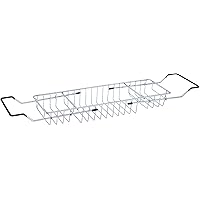 Over Bath Rack - Black : Amazon.co.uk: Home & Kitchen