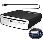 External Universal CD Player for Car - LEHWEY Portable CD Player with ...