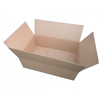 25 x Shipping Boxes, 600 mm x 400 mm x 200 mm, carton, folding carton ...
