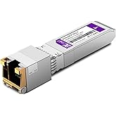 XZSNET 10GBASE-T SFP+ Transceiver, SFP+ to RJ45, 10G Copper SFP+ to Ethernet Module Compatible ...