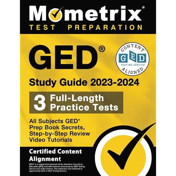 GED Study Guide 2023-2024 All Subjects Full-Length Practice, 10/15/2023