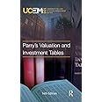 Parry's Valuation and Investment Tables: Amazon.co.uk: University ...