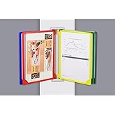 Infomate Wall Unit Folder A4 with 5 Folders - Wall Hanging Documents ...