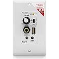 Pyle Bluetooth Receiver Wall Mount | In-Wall Audio Control Receiver ...