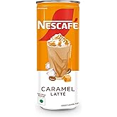 Nescafe Café Style Liquid Cold Coffee Can, Iced Latte, 170Ml : Amazon ...