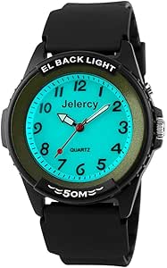 Kids Watches Boys Analogue Backlight Waterproof Sports Watch for ...