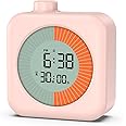 ORIA Digital Visual Timer with LCD Screen, Snooze, 12/24H, Clock ...