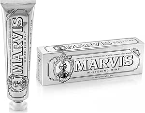 Marvis Dentifricio Whitening Mint, 85 ml : Amazon.it: Salute e cura ...