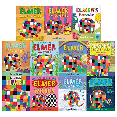Buy Elmer Collection 11 Books Set By David McKee (Elmer,Elmer and ...