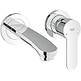 GROHE 19571002 Eurostyle Cosmopolitan 2-Hole Basin Mixer Tap : Amazon ...