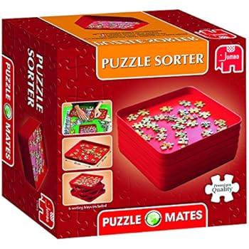 Bits and Pieces - Puzzle Stack-Em Sorting Trays - Puzzle Piece Sorter - Puzzle Gift: Amazon.co ...