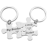 Ximalun Sister and Brother Keyring Set Brother and Sister Gifts Little ...