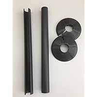 Talon Snappit Radiator Pipe Covers & Collars - BLACK : Amazon.co.uk ...