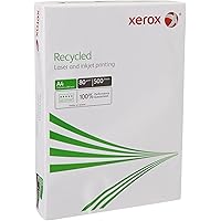 Xerox A4 80gsm Recycled Paper - White Ream : Amazon.co.uk: Stationery ...