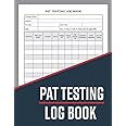 Pat Testing Log Book: Pat Test Log Book | Portable Appliance Testing ...