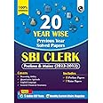 Buy PW 20 SBI PO Prelims & Mains Previous Year Solved Papers (2015-2023) For Exam 2024-2025 ...