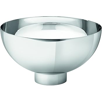Georg Jensen, Bloom Tall Bowl, Mirror Polished Stainless Steel, 27.8 cm ...