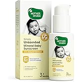 Buy Mother Sparsh Milky Mineral Baby Sunscreen-50g | Ultra Light Sunscreen Lotion for Babies ...