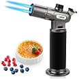 Cadrim Kitchen Blow Torch 1300°C Dual Flame Adjustable Refillable ...