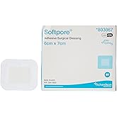Softpore 6cm x 7cm Wound Dressings Pack of 60 - Adhesive, Ultra ...