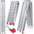 MASKO® Auffahrrampe 340kg Faltbare ALU Verladerampe Max 680kg* Pro Paar ...