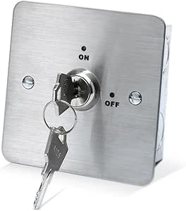 Amalocks KS001-DP Override Key Switch for Manual Override or Access ...
